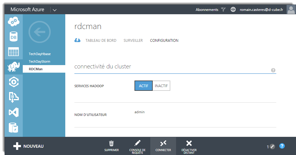 HDInsight & Remote Desktop Connection Manager – Pulsweb – Romain Casteres